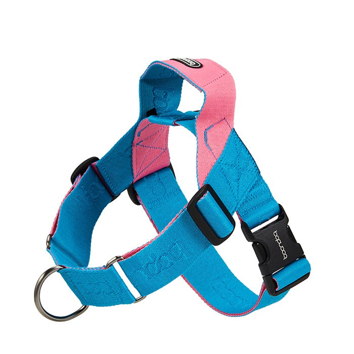 [BOONDOG] 0109 Harness Aqua Pink – Boondog USA